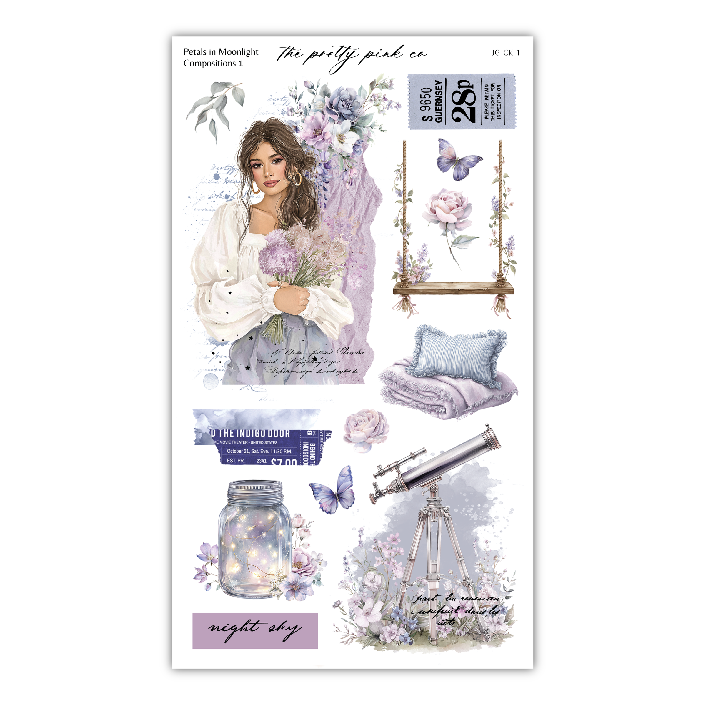 Petals in Moonlight | Creative Kit