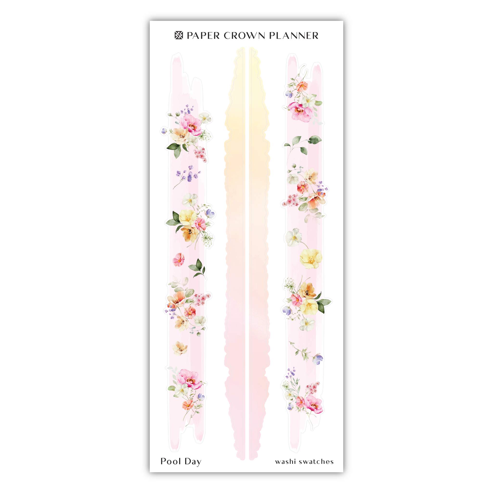 Pool Day | Washi Swatches