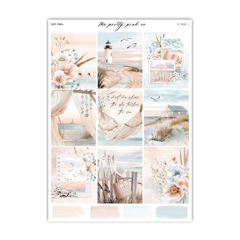 Soft Tides | Foiled Weekly Kit