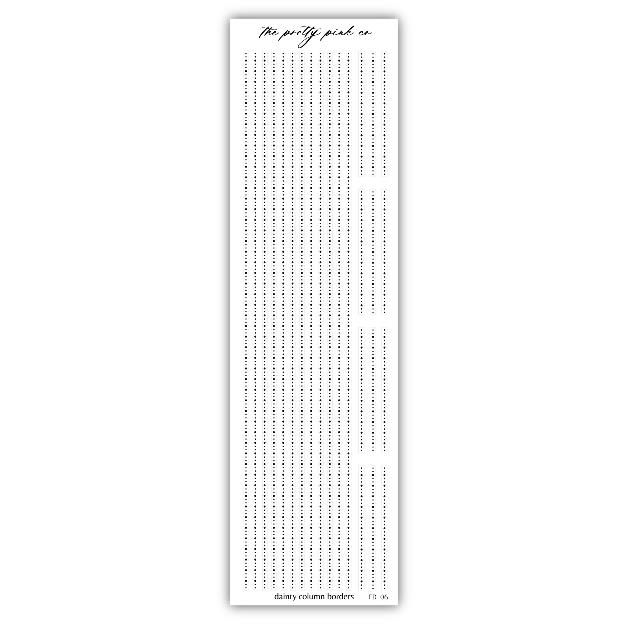 Dainty Column Borders