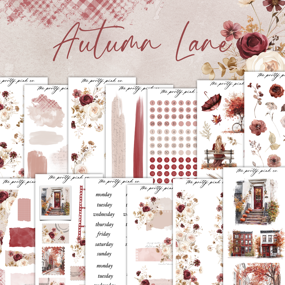 Autumn Lane | Decorative Kit