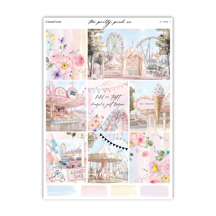 Carousel Lane | Foiled Weekly Kit