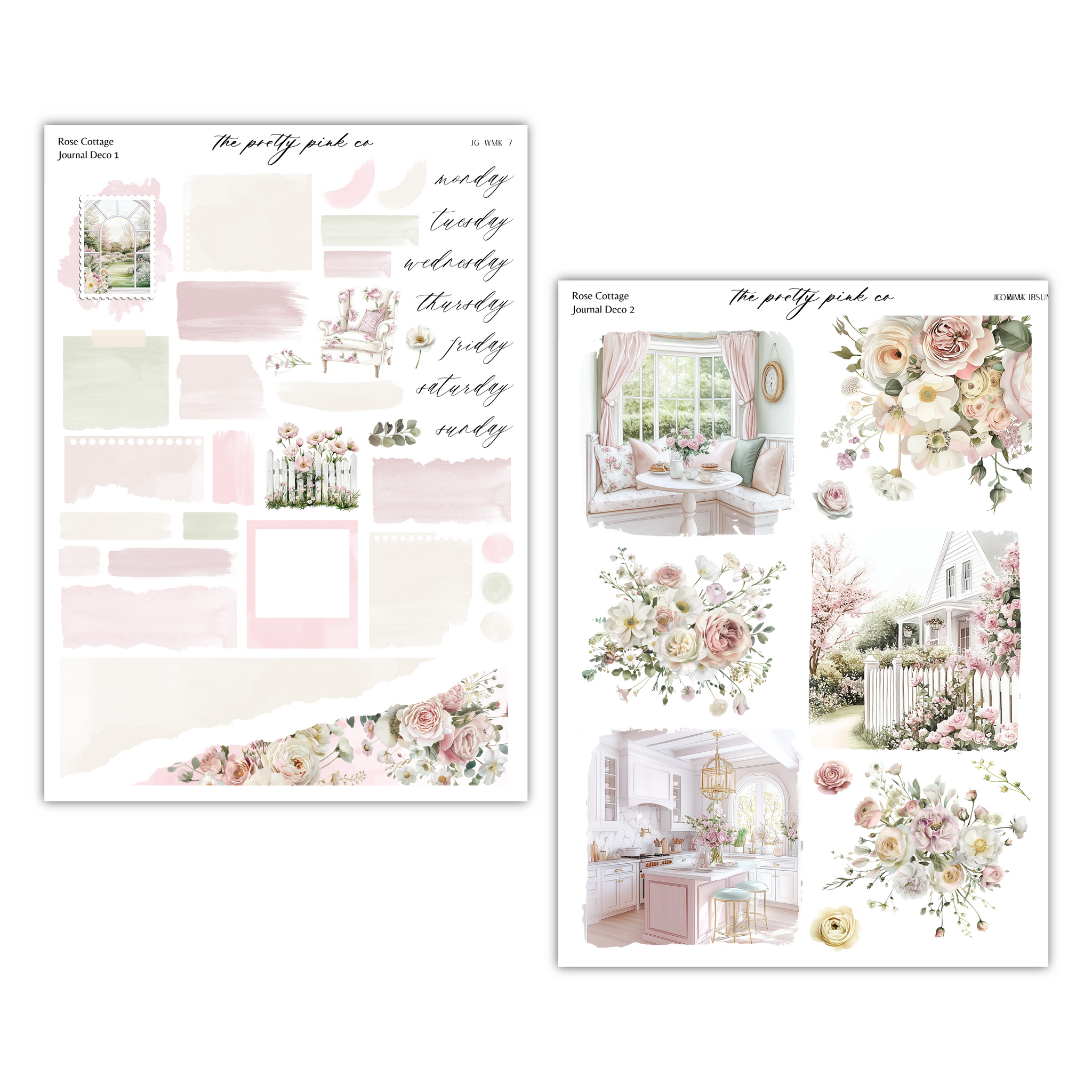 Rose Cottage | Journaling Kit