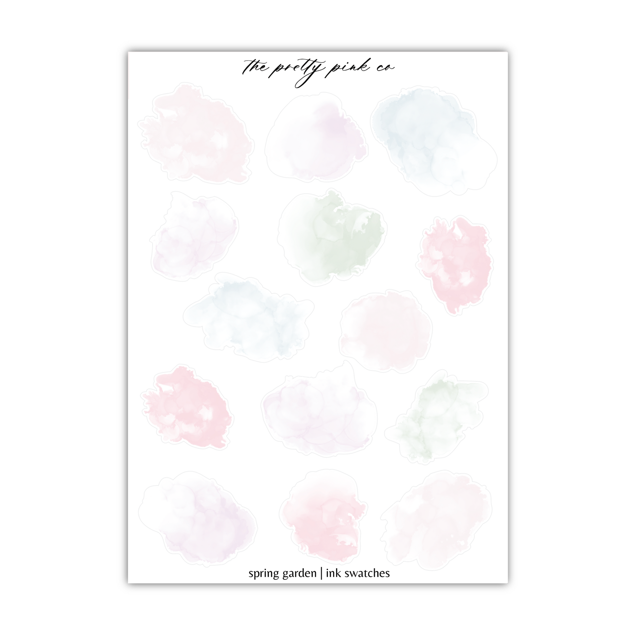 Spring Garden | Ink Swatches
